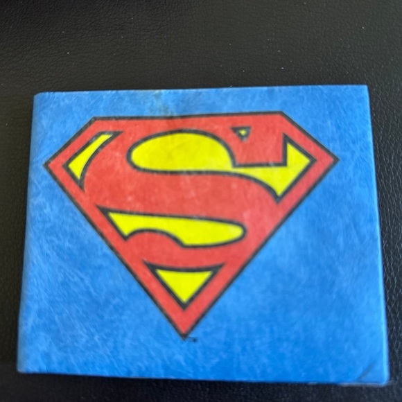 Mighty Wallet | Accessories | Superman Logo Blue Wallet | Poshmark